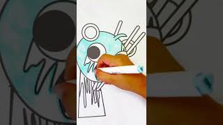Incredibox Sprunki Coloring Pages Normalversions Vs Horror Drawing