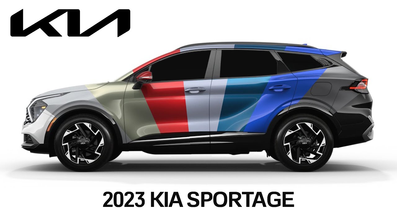 2023 Kia Sportage Colors Trims Kia Sportage 2023 Youtube
