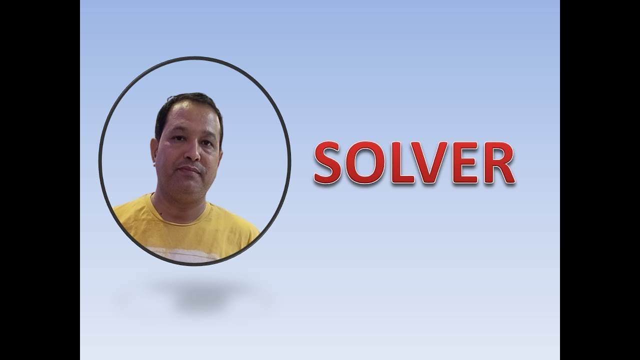 Solver Youtube