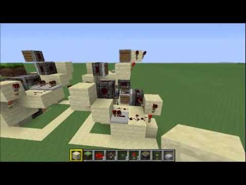 Minecraft Fast Compact 6x6 Piston Elevator V1 0 Tutorial Youtube