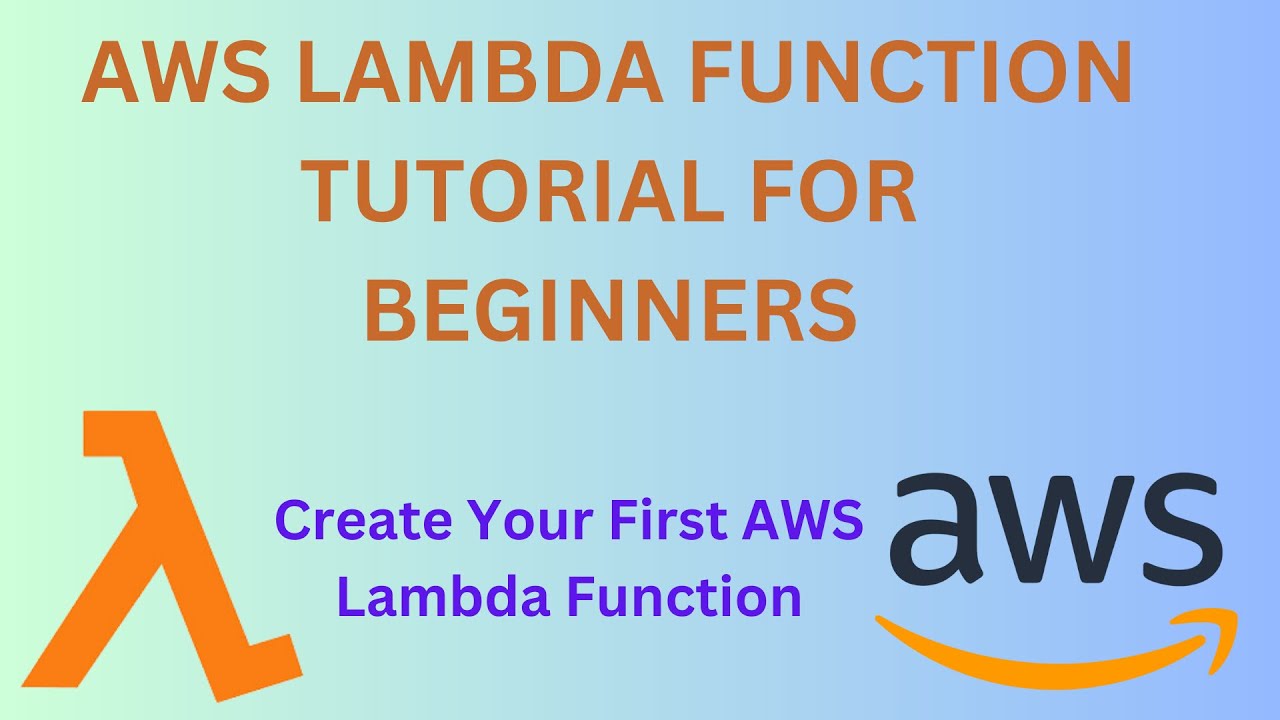 Aws Lambda Function Create Your First Lambda Function Lambda