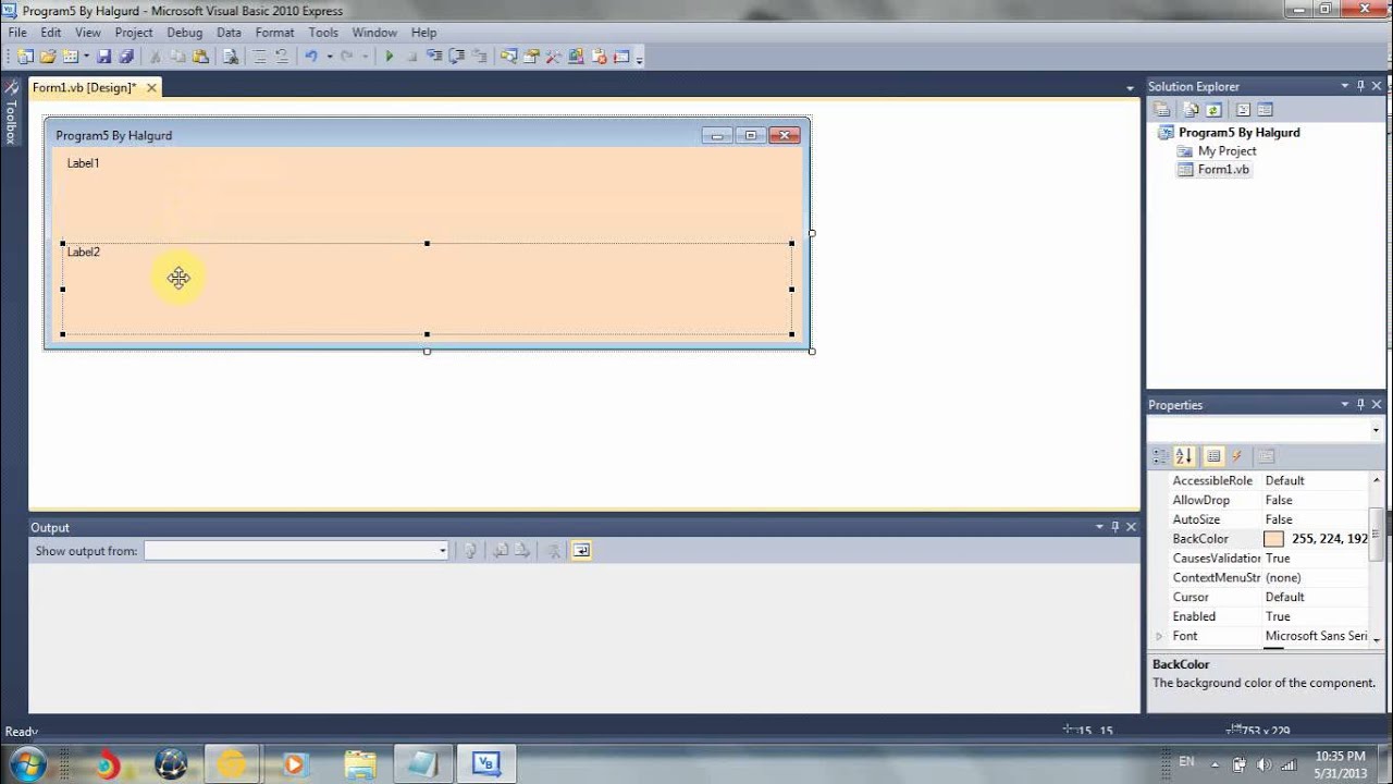 Visual Basic Time And Date Youtube