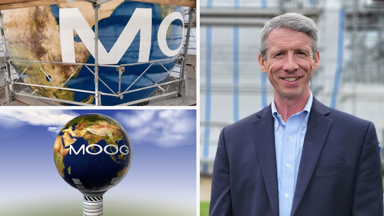 Moog Unveils New Look For East Aurora Water Tower Youtube