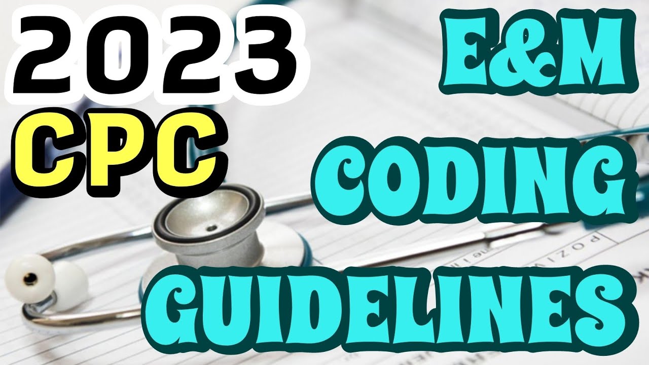 Cpt Coding Guidelines 2023 Pdf