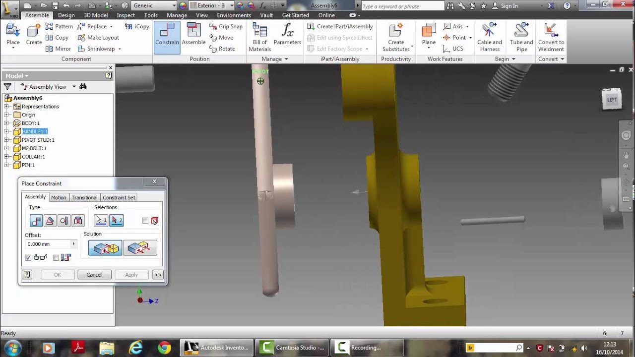 Control Handle Assy Youtube