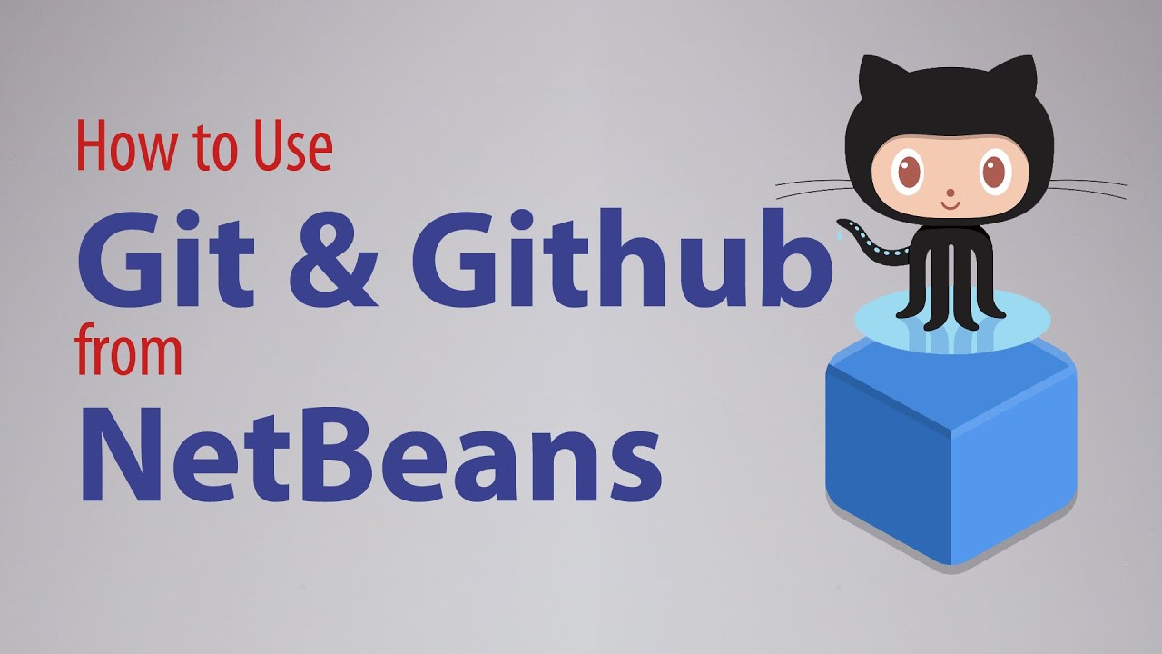 How To Use Git Github From Netbeans Youtube
