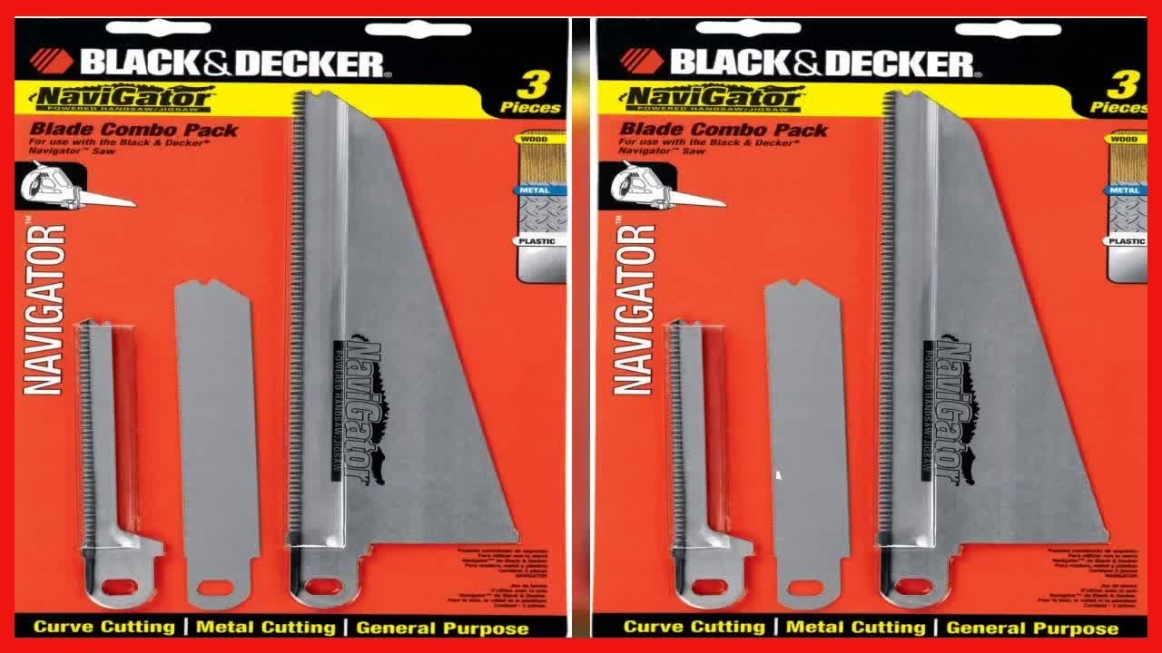 Great Product Black Decker Replacement Blade Set For Electric Hand