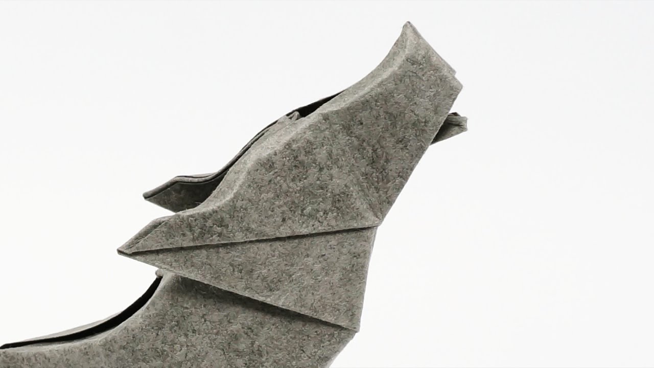 Origami Wolf