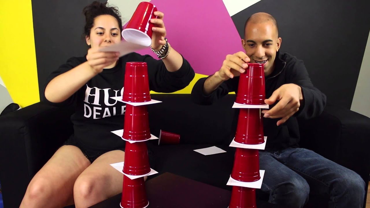 Cup Tower Challenge Youtube