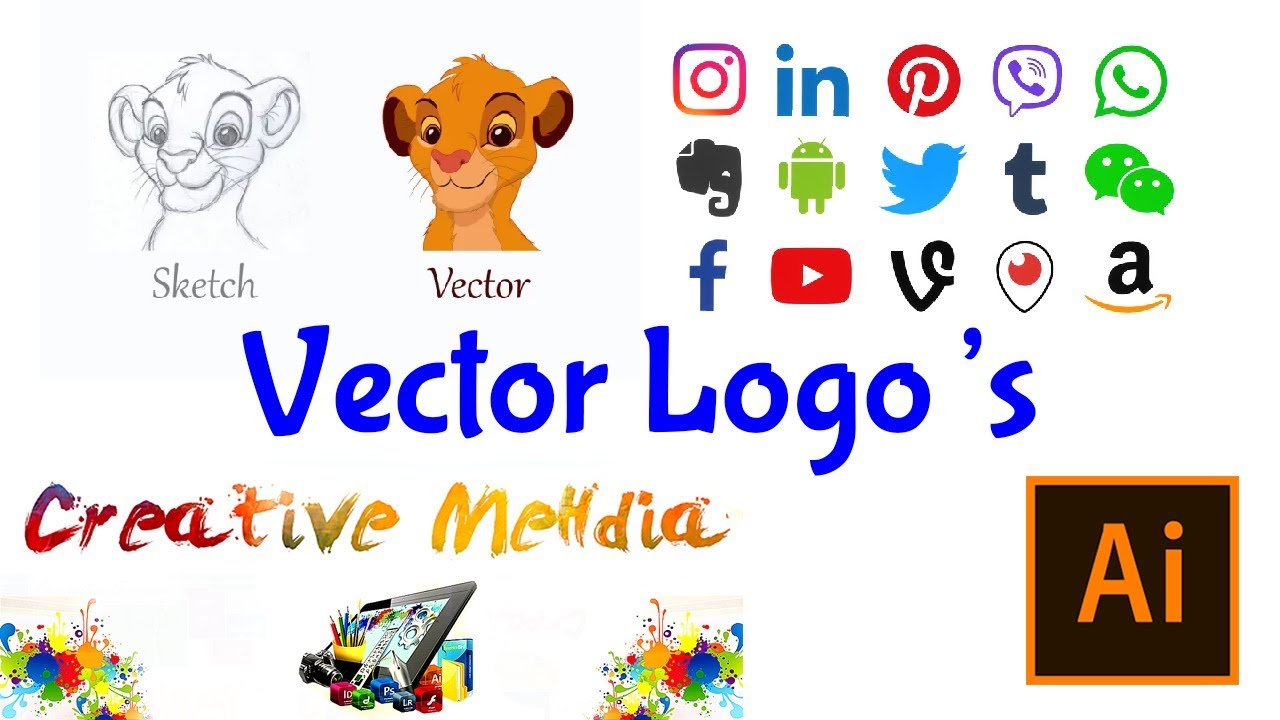 Adobe Illustrator 101 The Basics Simple Logo Youtube
