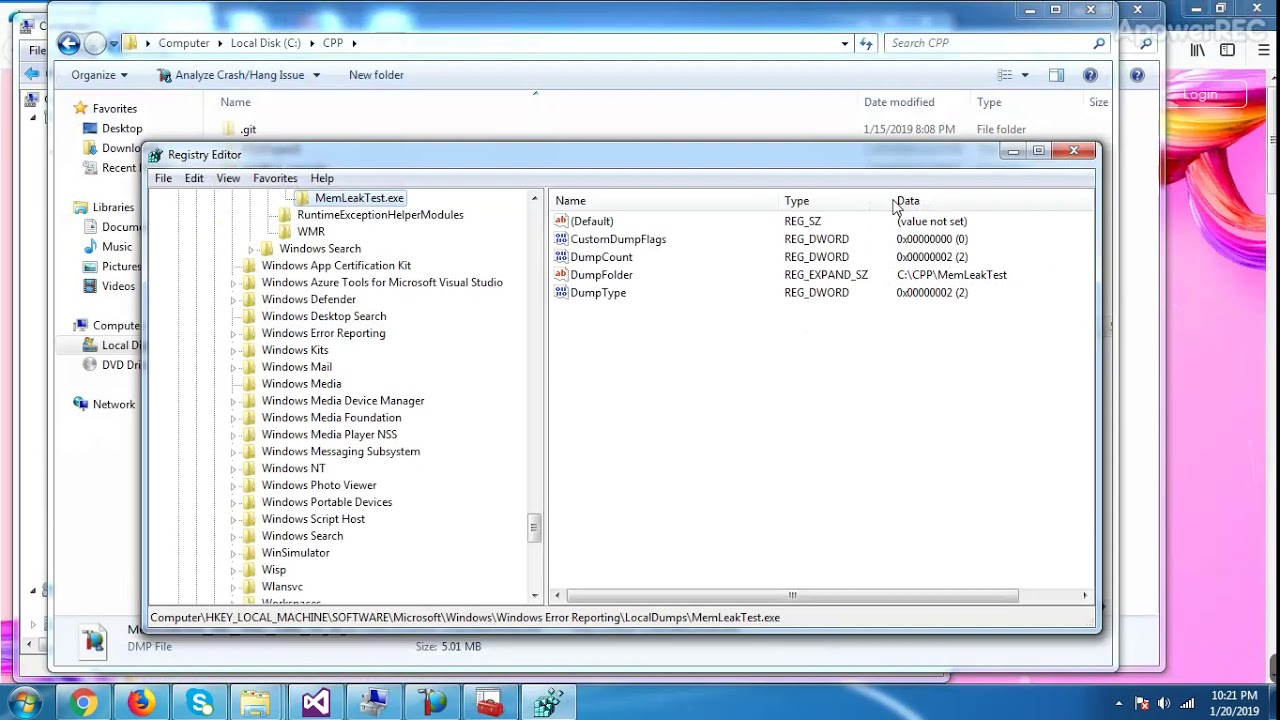 Windows Crash Dump Collection Part2 Youtube