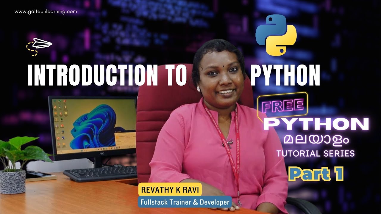 Introduction To Python Programming Malayalam Tutorial Python