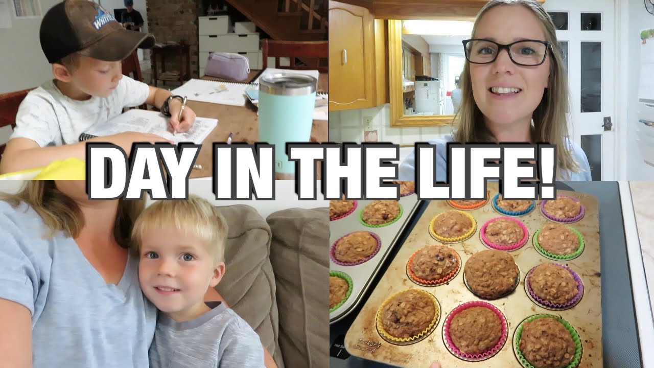 Day In The Life Homeschool Co Ops Kids Baking Youtube