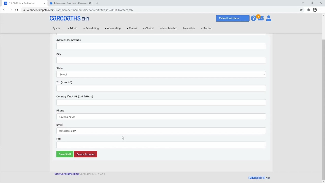 Adding Staff Tutorial Youtube
