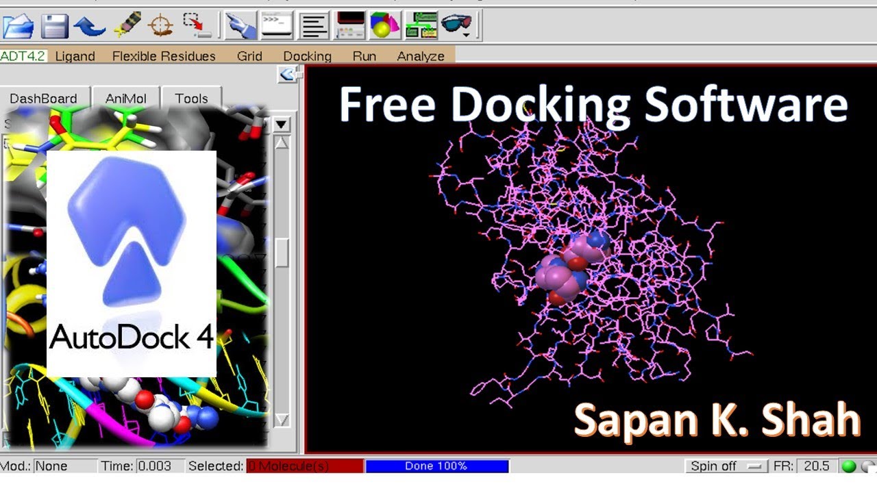 Autodock Vina Download In Silico Docking Md Binding Simulation A