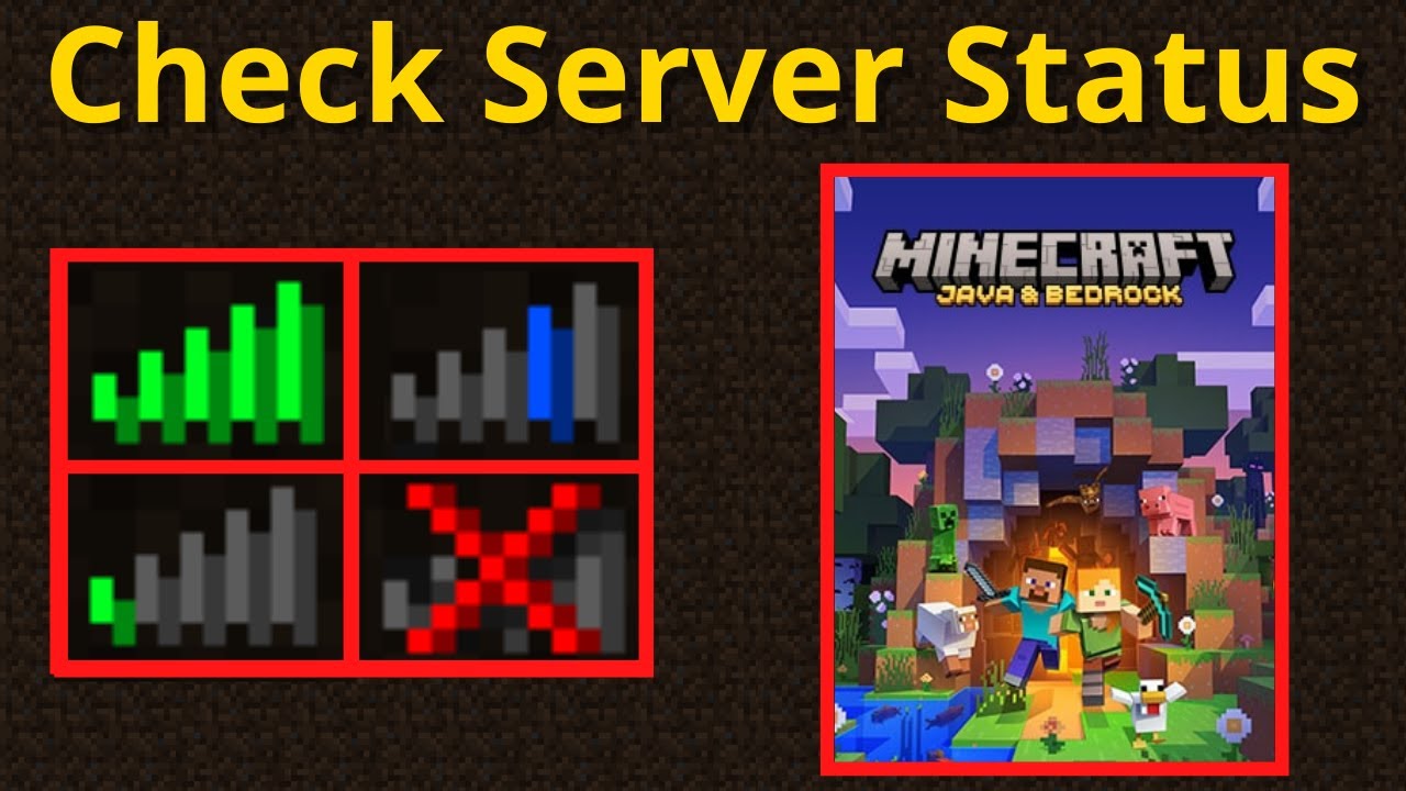 How To Check Minecraft Server Status In A Browser Youtube