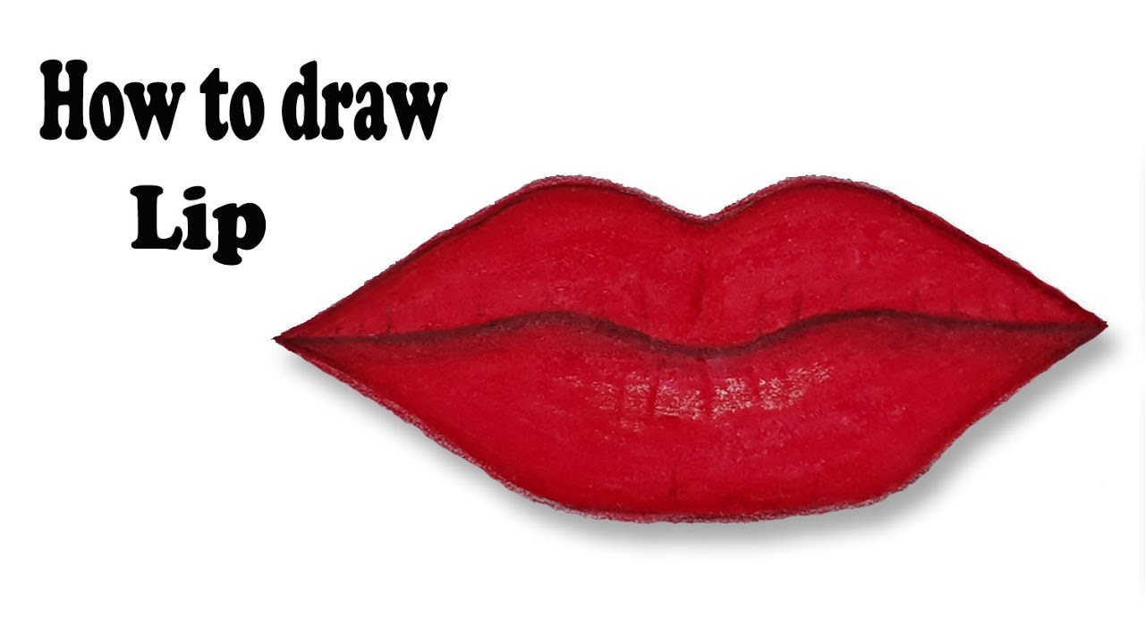 Lipstick Lips Drawing Lipstutorial Org