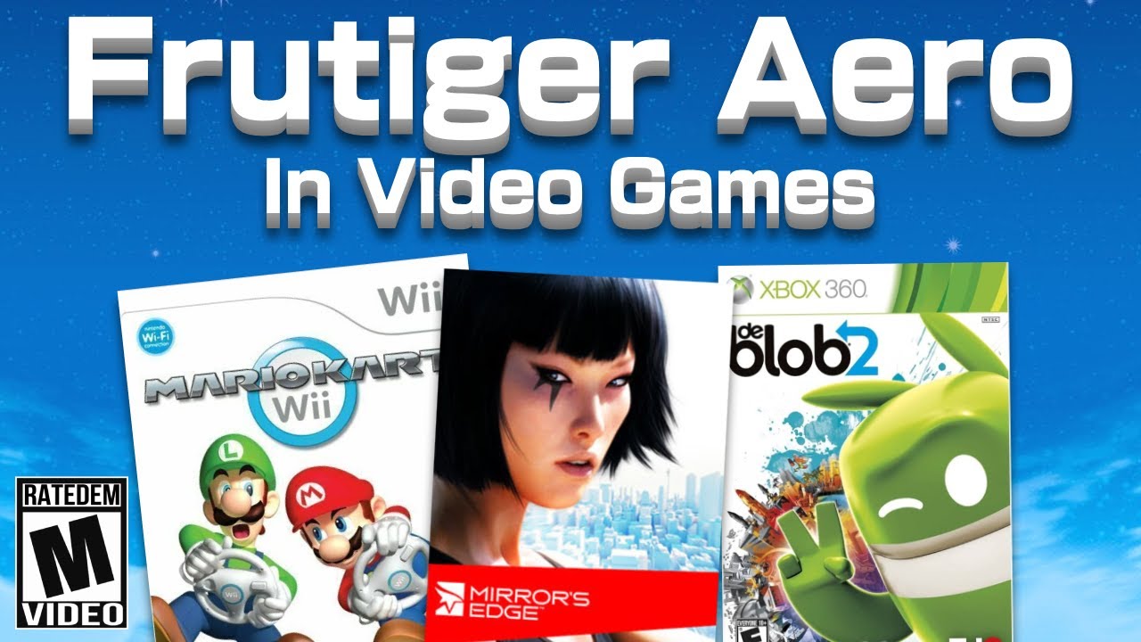 Frutiger Aero In Video Games Youtube