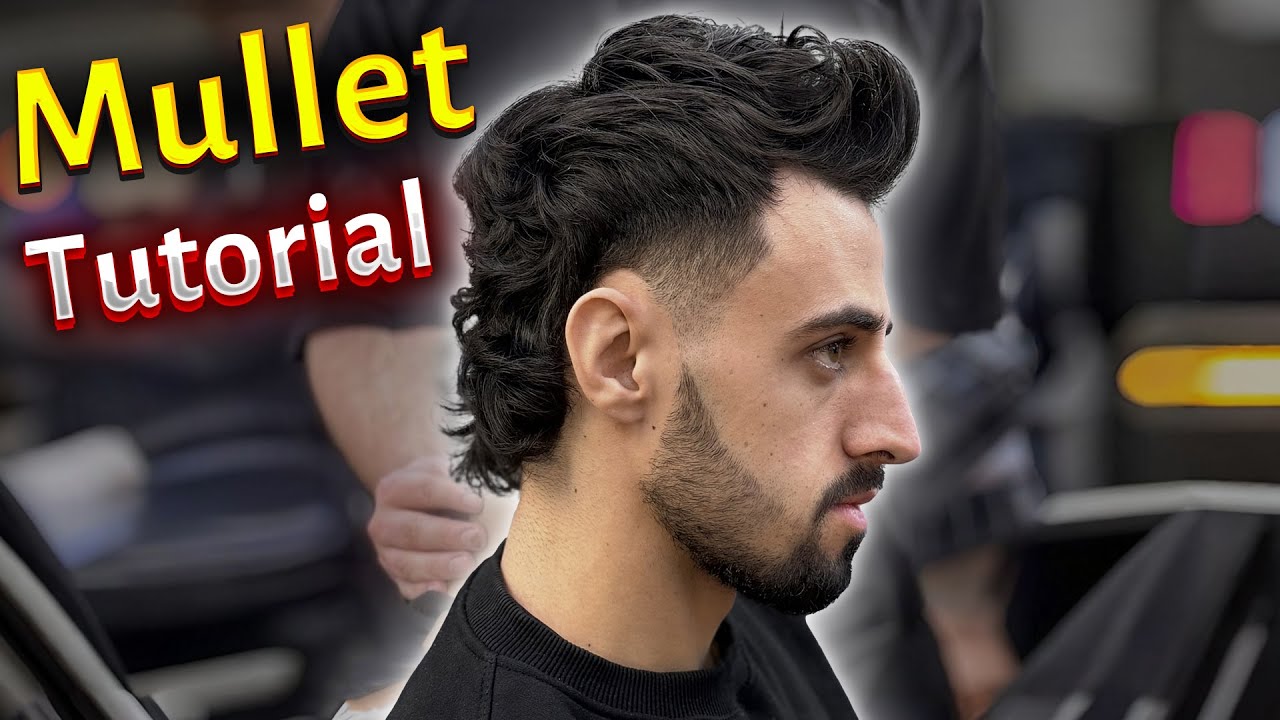 рџ Asmr Barber Textured Mullet Step By Step Barber Tutorial Youtube