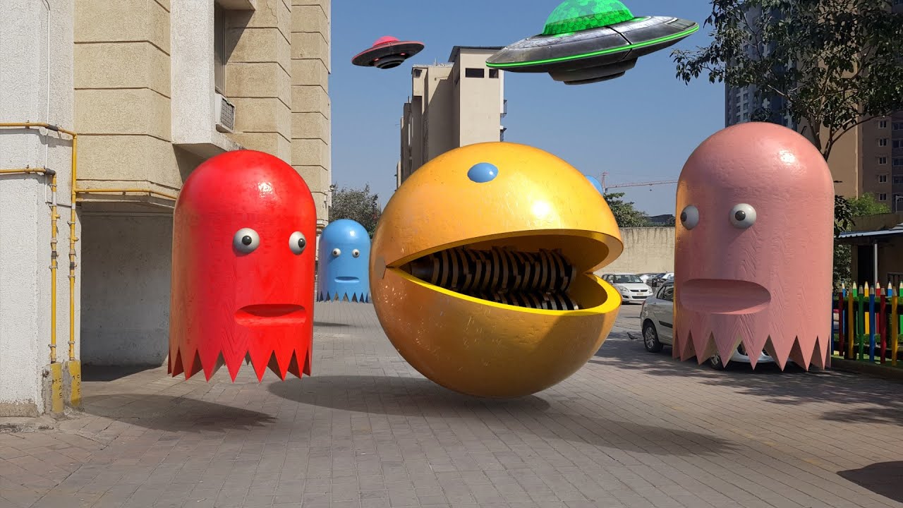Pac Man Origin Story In Real Life Youtube