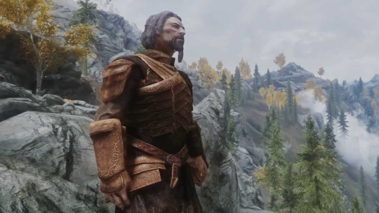 Bosmer Armor Pack Skyrim Mod Youtube