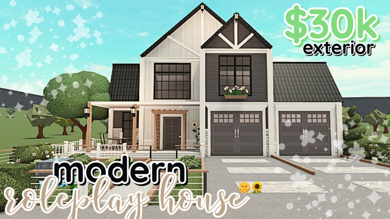Bloxburg House Ideas 2 Story Slow Build At Shirley Grubbs Blog