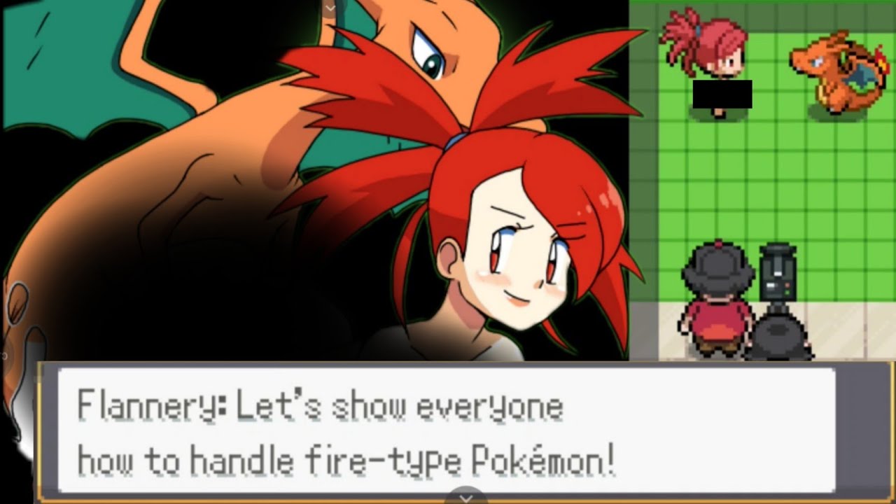 Flannery Knows How To Handle Fire Pokemons Pokemon Ecchi Version Youtube