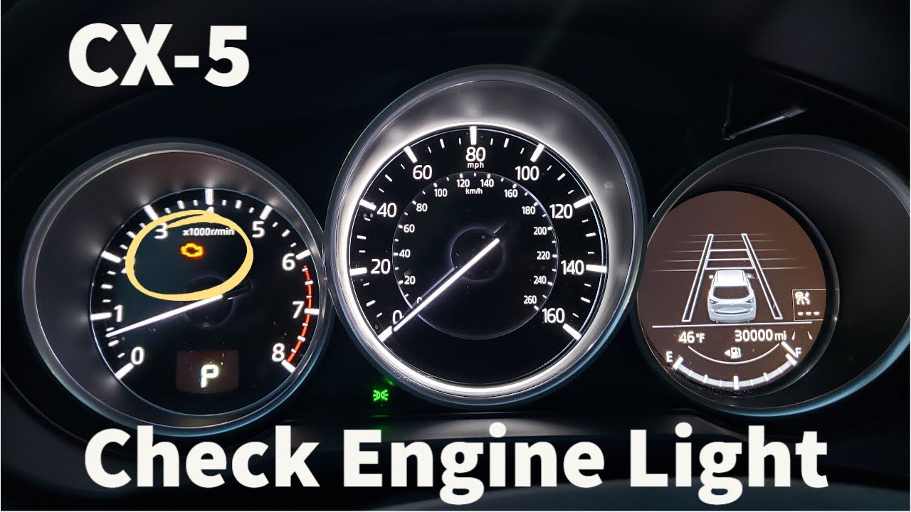 Mazda Cx 5 Check Engine Light Codes