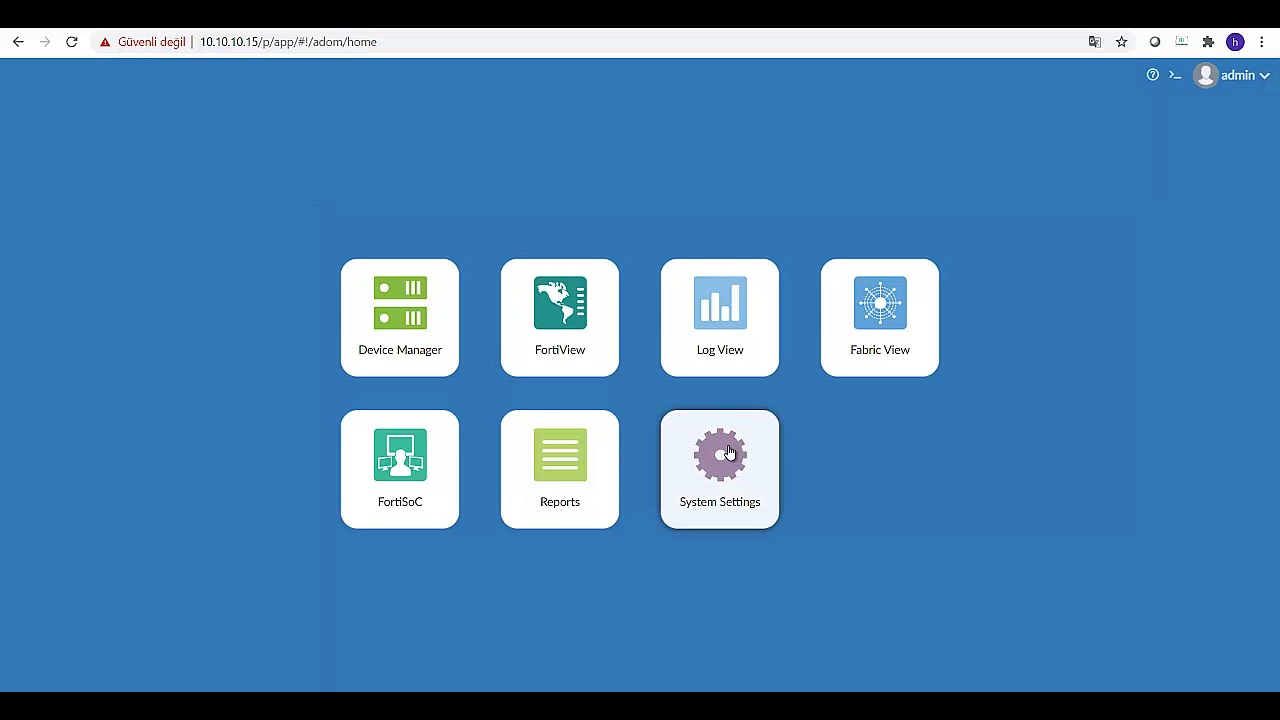 Fortianalyzer Vm Kurulumu Ve Fortigate Entegrasyonu Youtube