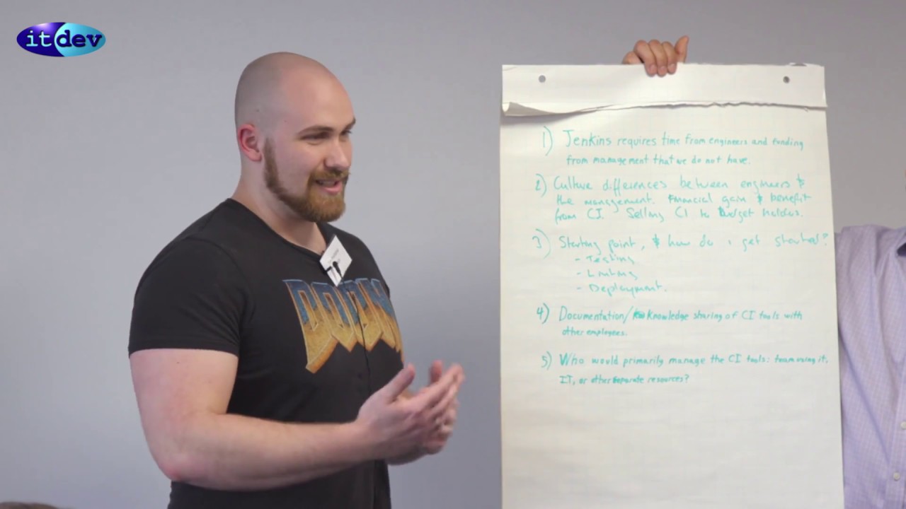Itdev Ci Workshop April 2018 Breakout Feedback Group 1 Youtube