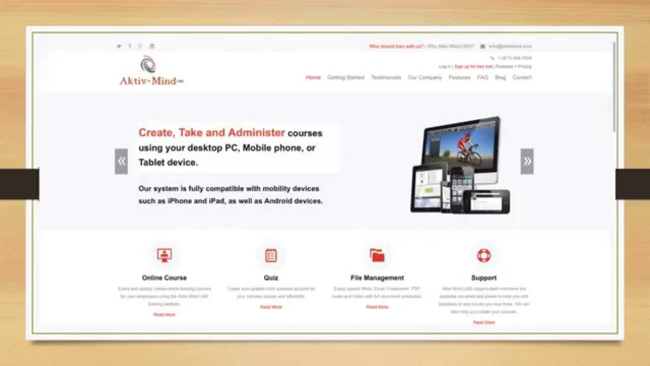 Aktiv Mind Lms Online Training Software Youtube