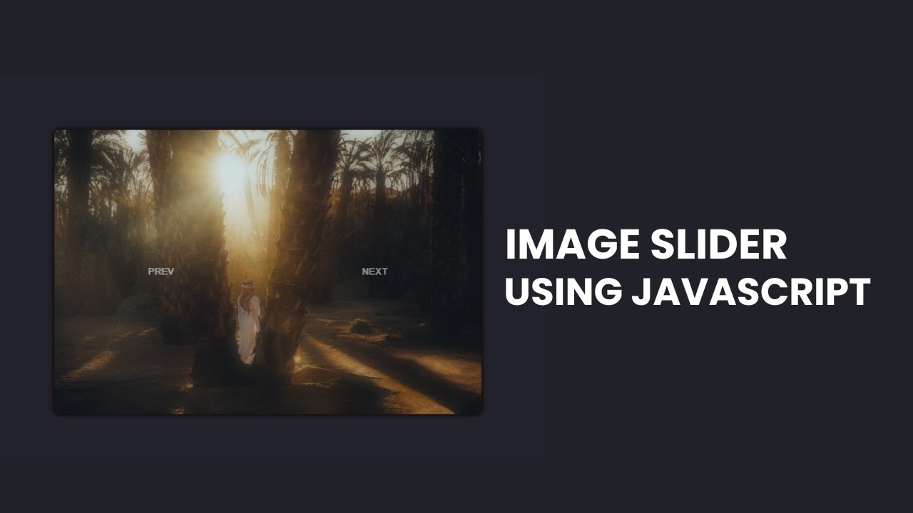Image Slider Animation In Html Css Javascript Javascript Projects
