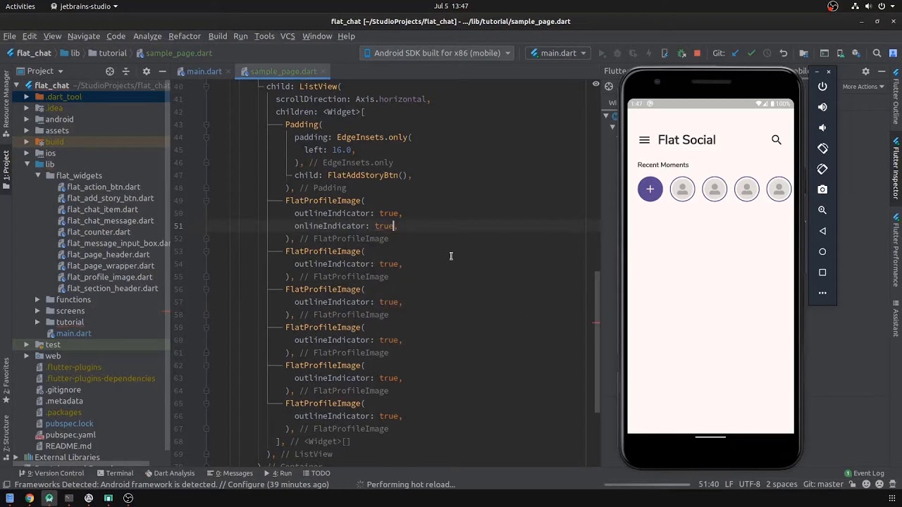 Flutter Chat App Ui Tutorial Youtube