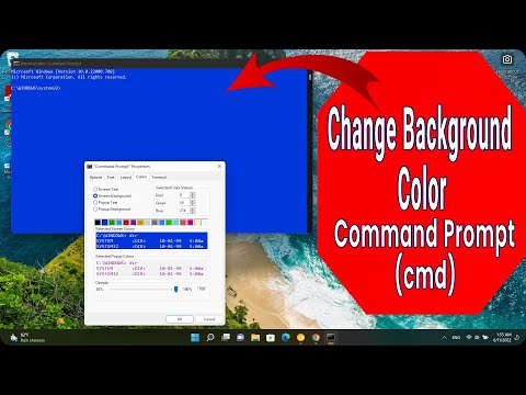 Change Command Prompt Background Color in Windows 11 – Redway