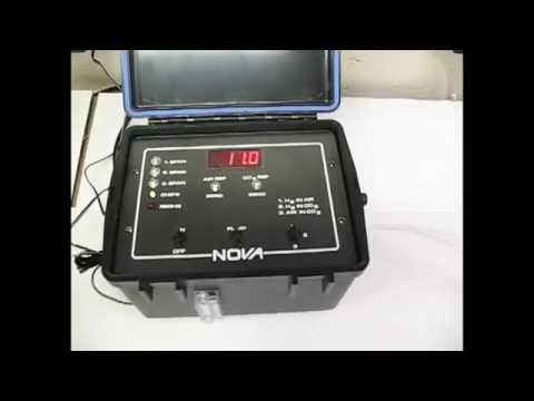 Nova Portable Hydrogen Carbon Dioxide Trigas Gas Analyzer Series 380