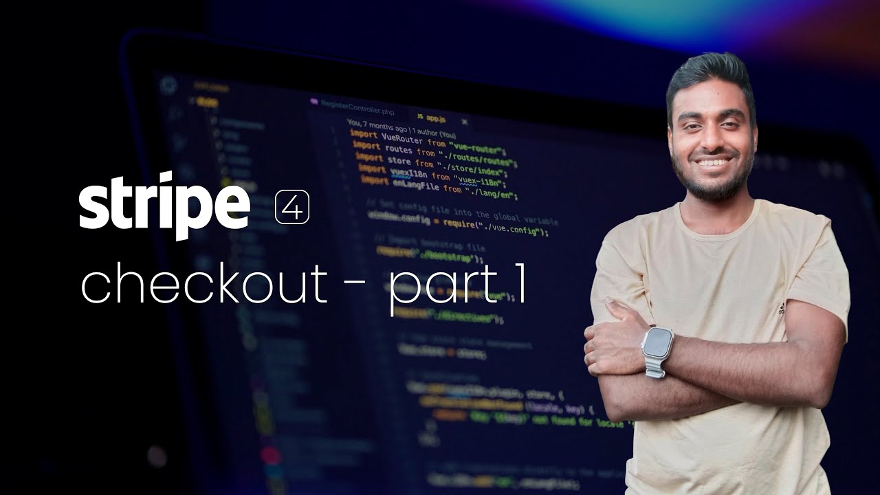 Stripe Checkout Node Js Part 1 Stripe For Developers Youtube