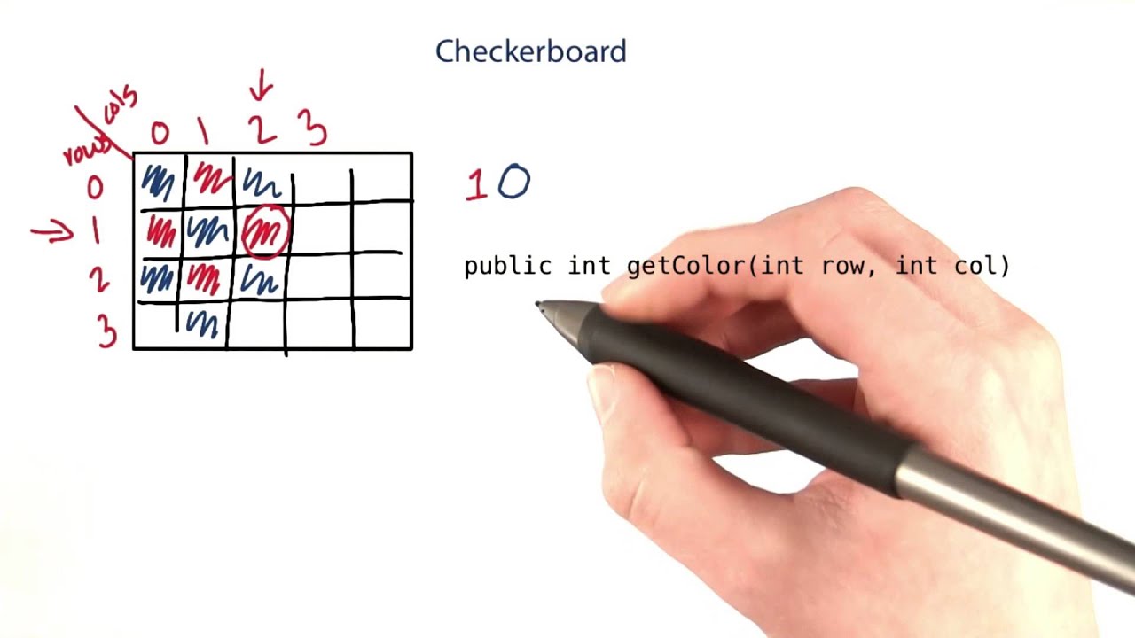 Checkerboard Intro To Java Programming Youtube