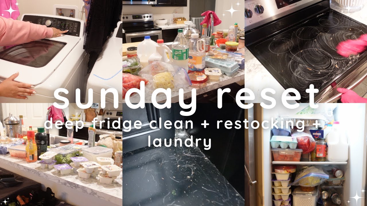 Sunday Reset Routine Cleaning Motivation Youtube