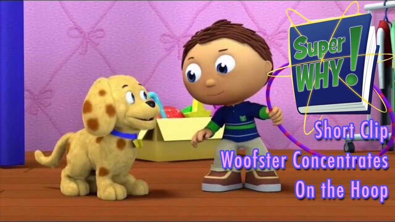 Super Why Short Clip In 4k Woofster Concentrates On The Hoop Youtube