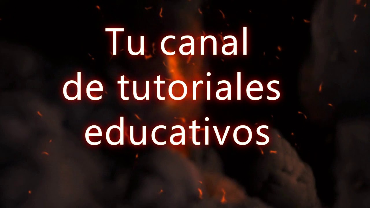 Tutoriales Educativos Youtube
