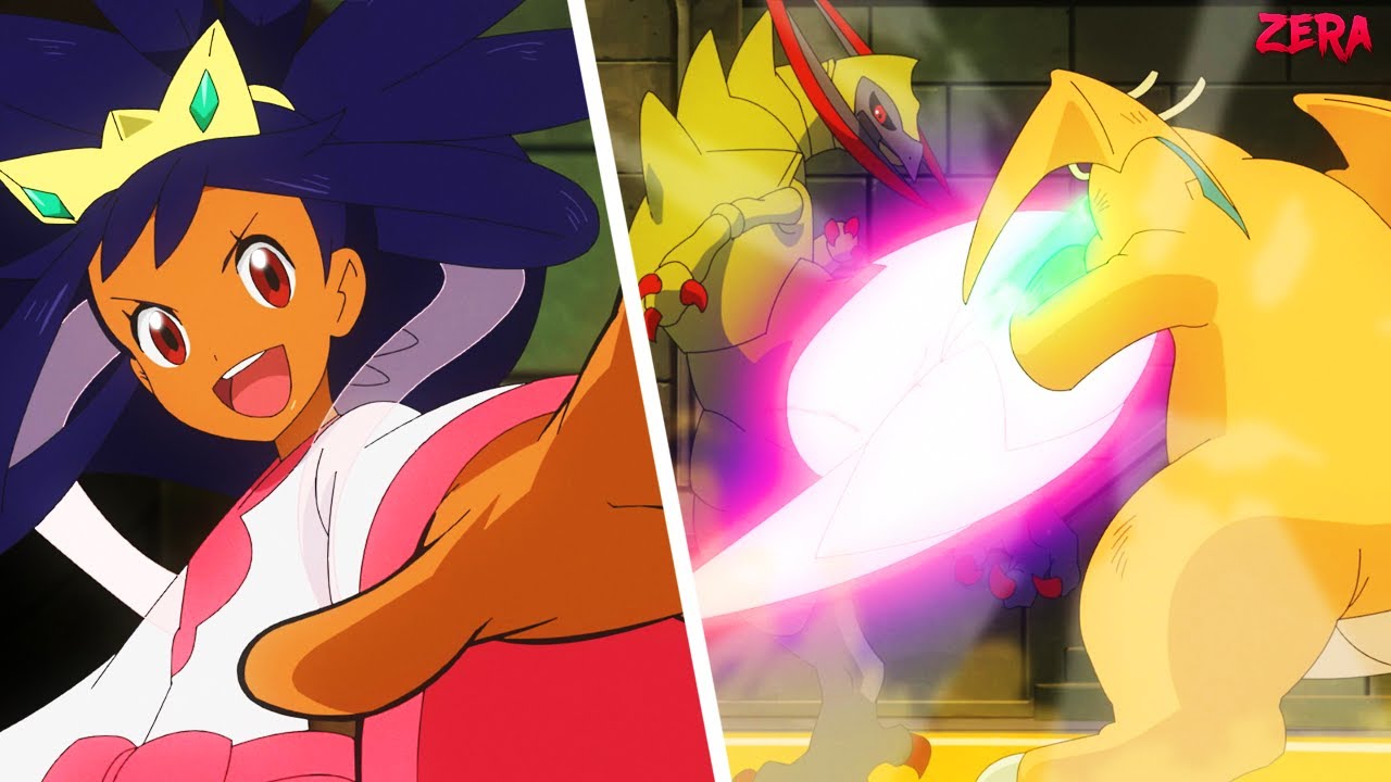 Ash Vs Iris Full Battle Pokemon Amv Youtube