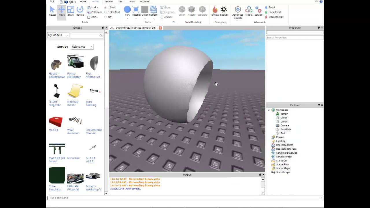 Roblox Studio Tutorial Basic Part 2 Youtube