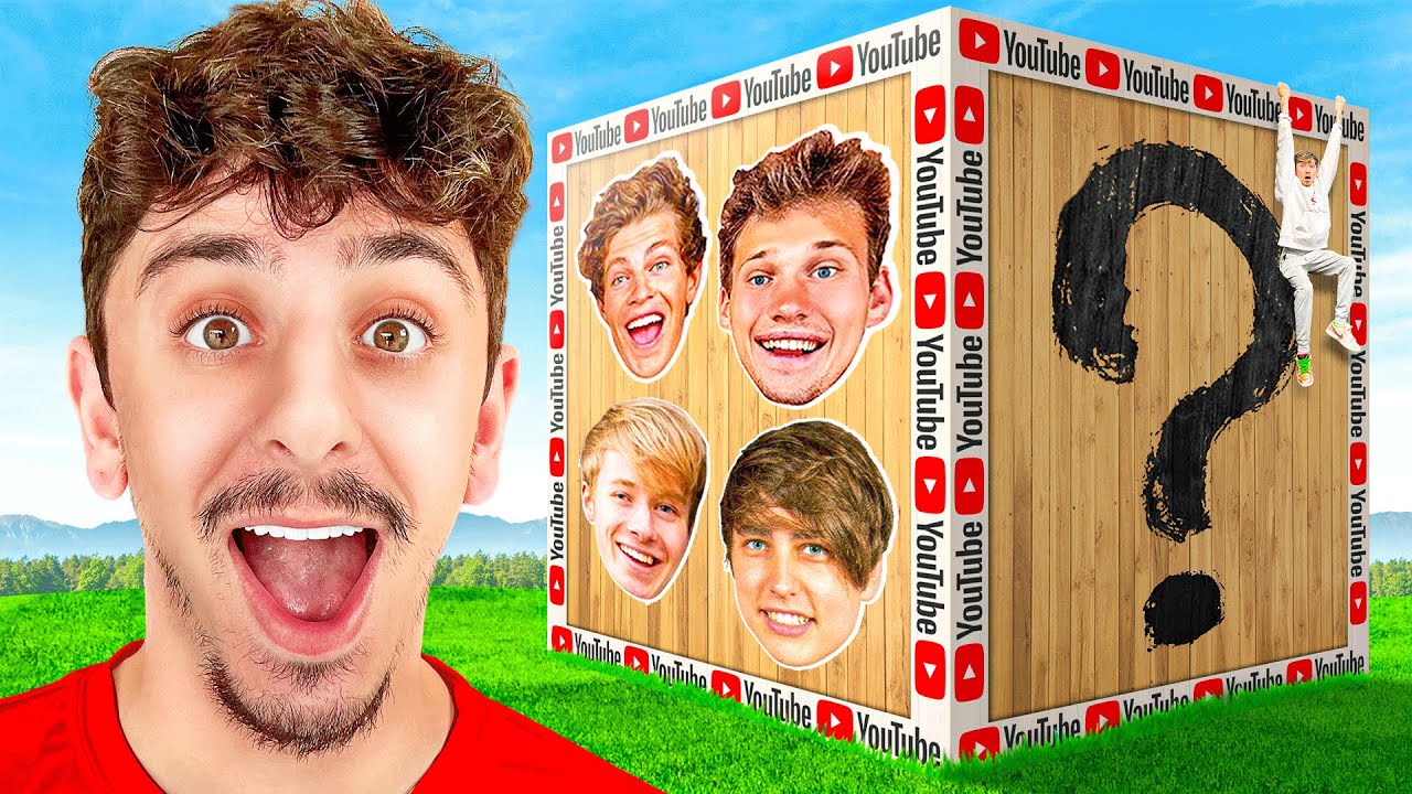I Unboxed The First Ever Youtuber Mystery Box Youtube