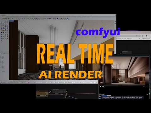Comfyui 3d Model Real Time Render For Architecture Youtube