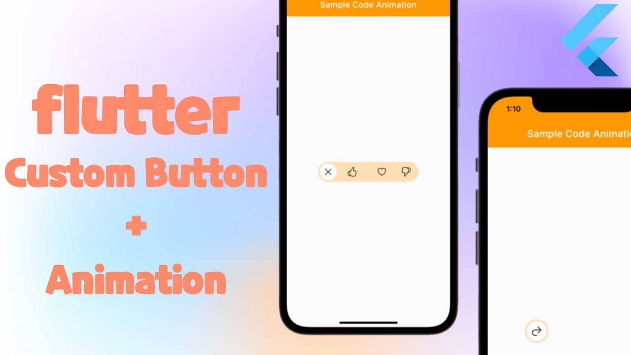 Flutter Custom Button Animation Youtube