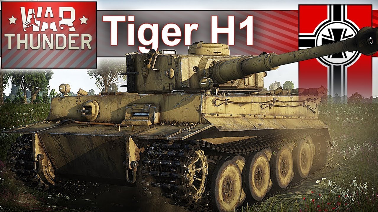 Tiger H1 Bitwa War Thunder Youtube