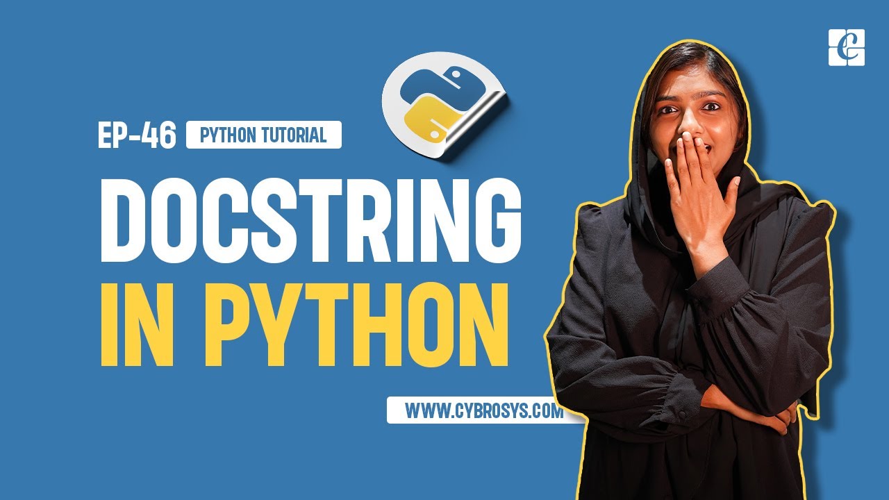 What Is A Docstring In Python Ep 46 Docstring In Python How To Use