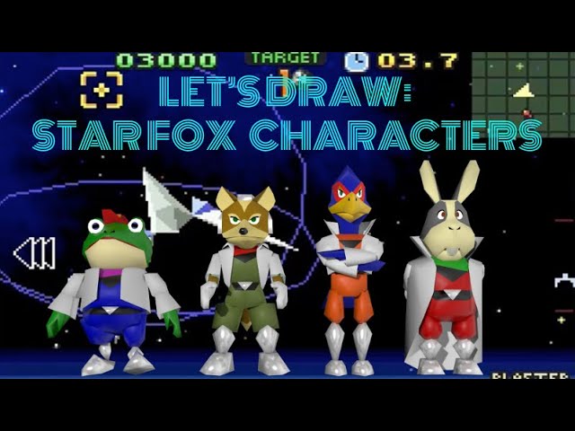 How To Draw Star Fox Characters