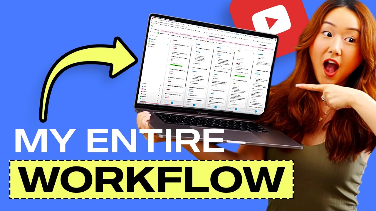 My Entire Workflow From A Z Planning Filming Uploading And
