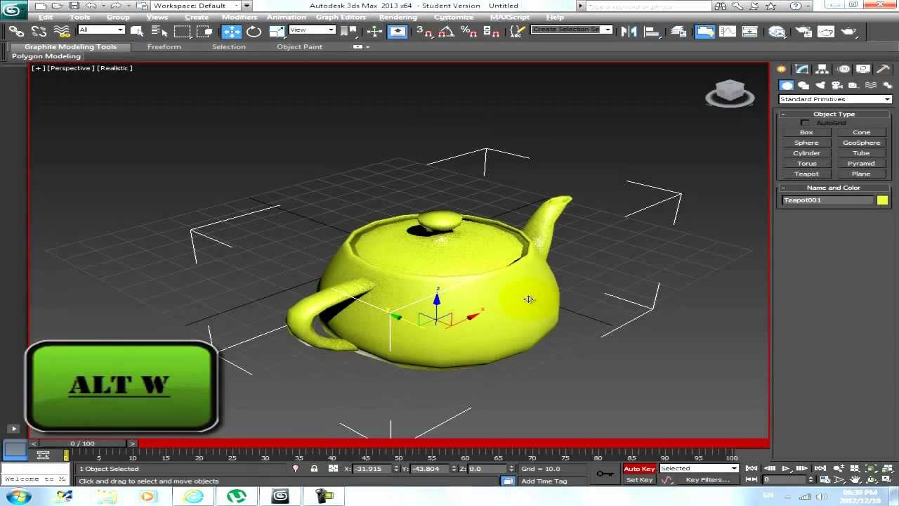 3ds Max Basic Animation Tutorial Youtube